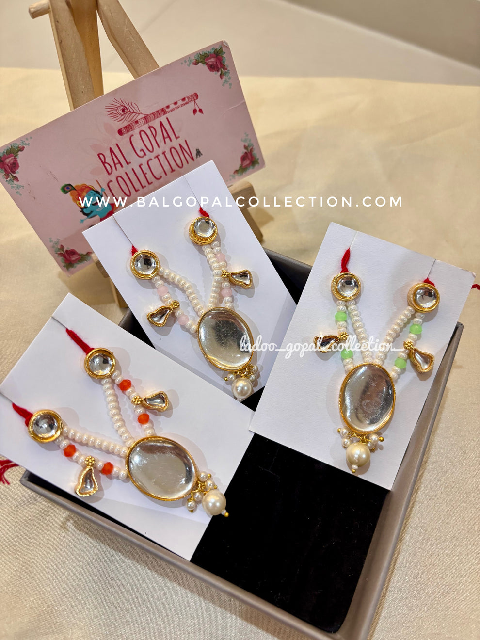 Divya shringar mala for laddu gopal size 2-3-4 – Bal Gopal Collection