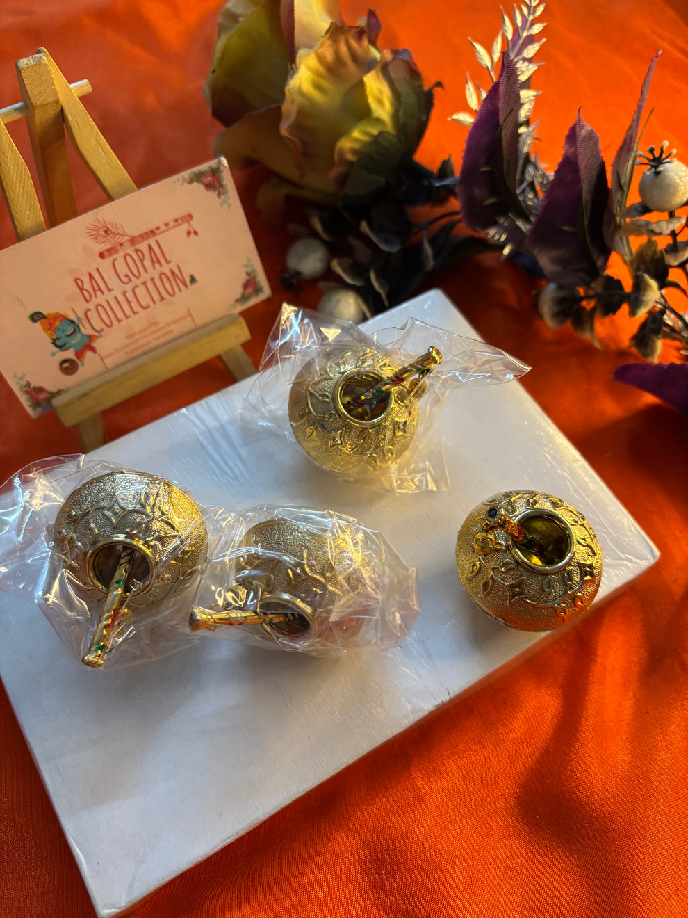 Golden matki for laddu gopal – Bal Gopal Collection