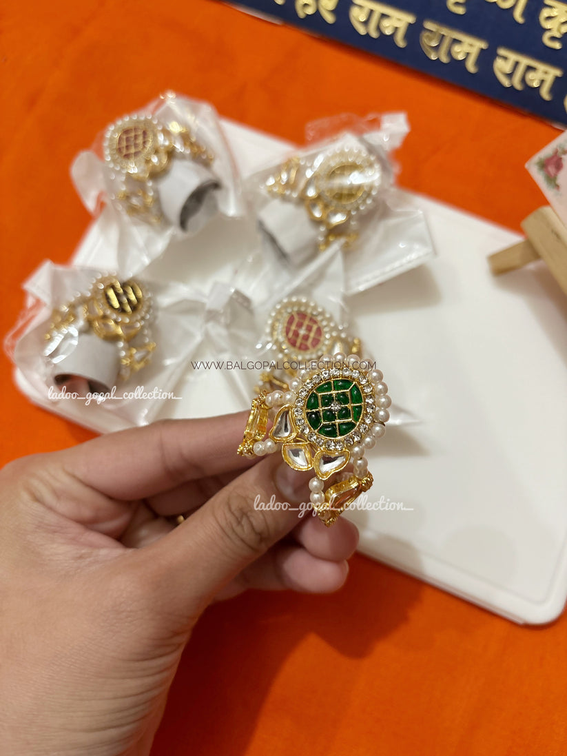 Heavy mukut for laddu gopal size 1-2-3 – Bal Gopal Collection