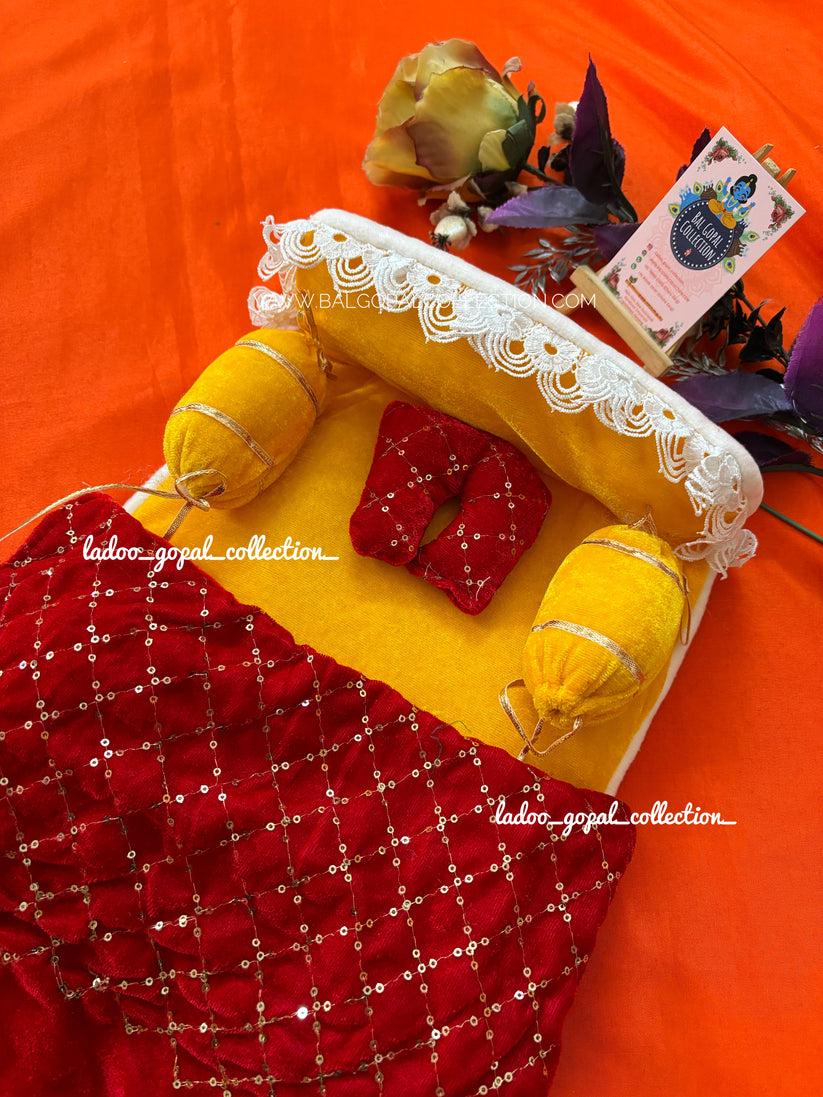 Heavy winter bistar for laddu gopal – Bal Gopal Collection