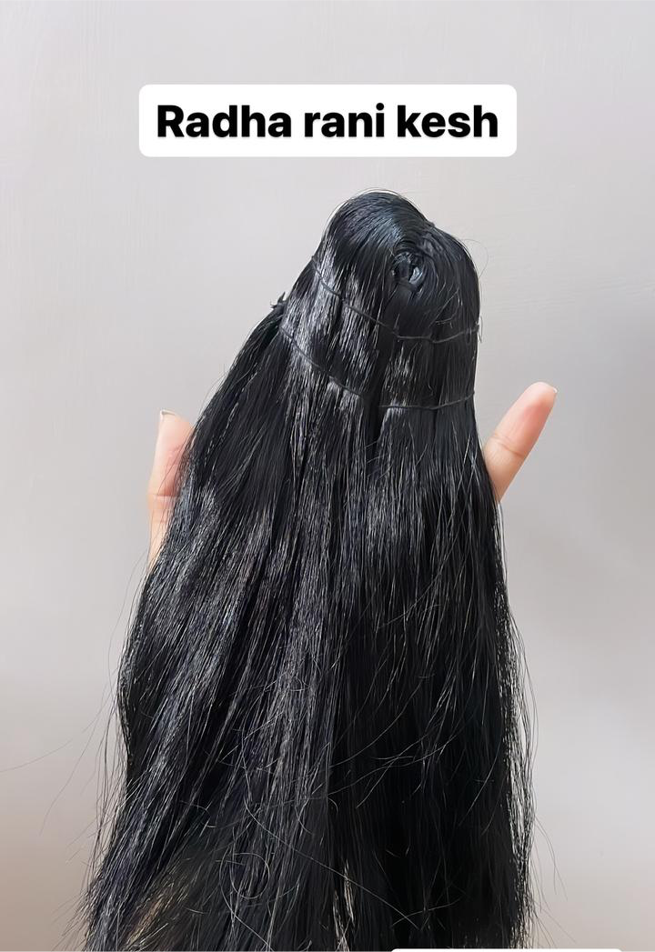 Radha rani open kesh or hair – Bal Gopal Collection
