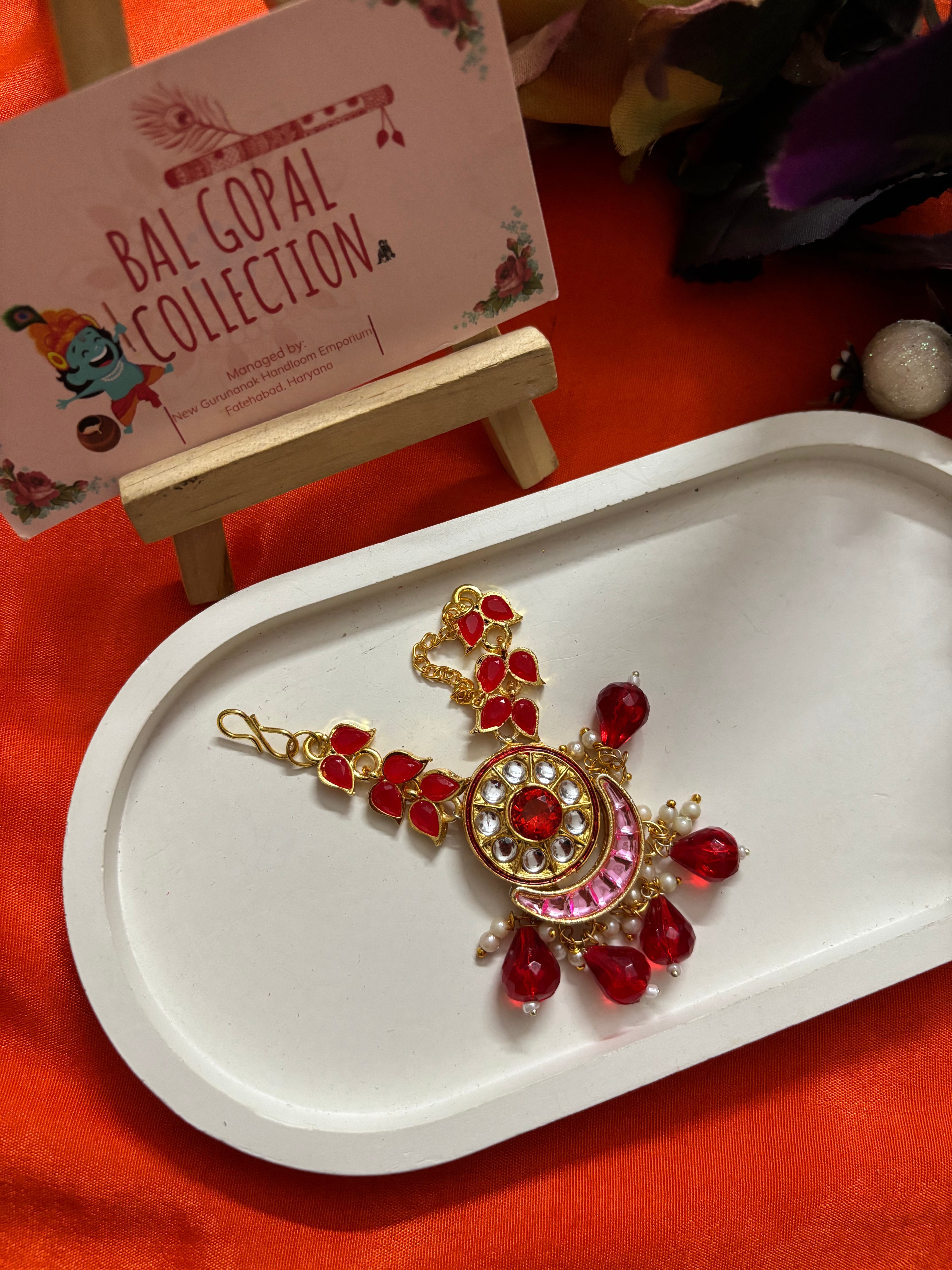 Heavy rajwada mala for laddu gopal size 4-5-6 – Bal Gopal Collection
